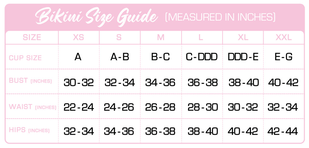 General Size Guide – KIMKINI